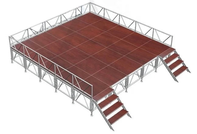 Portable Staging Solutions - Portable Stage - Event Stages - Easy Setup ...
