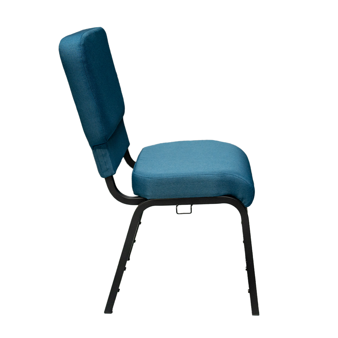 Enclosed Back Church Chair - Stackable and Interlocking – Proproductions